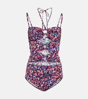 Isabel Marant Étoile Stiza Floral Swimsuit - Multicoloured