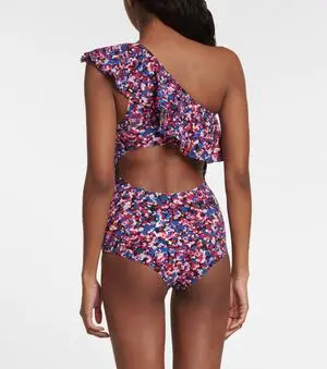Isabel Marant Étoile Sicilya Floral Swimsuit - Multicoloured