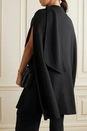 Stella McCartney Wool-crepe Cape