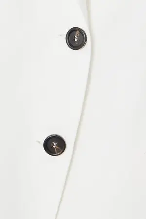 Brunello Cucinelli Twill Blazer - White