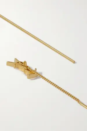 Saint Laurent Opyum Earrings - Gold