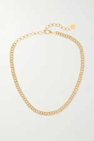 Shay Mini 18-karat Diamond Choker - Gold