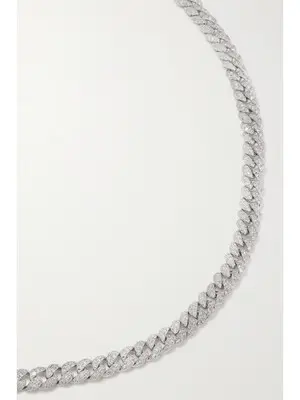 Shay Mini 18-karat Diamond Choker