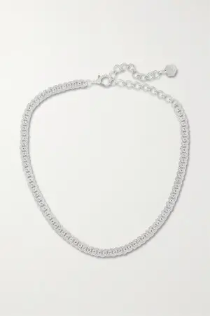 Shay Mini 18-karat Diamond Choker - White Gold