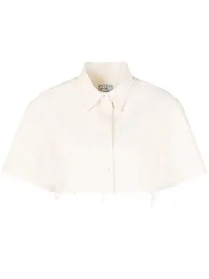 Heron Preston Ex-ray Canvas Cropped Shirt