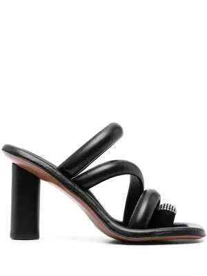 AMBUSH Crystal-embellished Leather Sandals