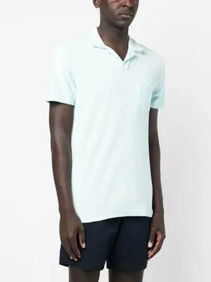 Orlebar Brown Terry Short-sleeve Polo Shirt - Blue