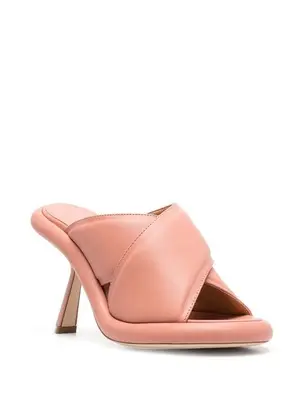 VIC MATIE Crossover-strap High Heel Sandals - Pink