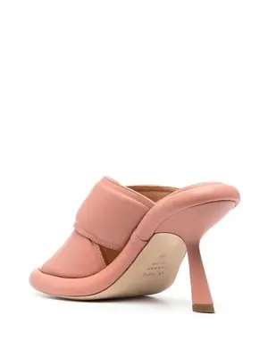 VIC MATIE Crossover-strap High Heel Sandals - Pink
