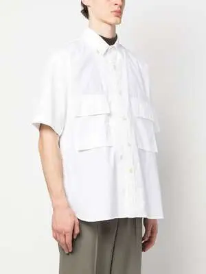 Sacai Flap-pockets Short-sleeved Shirt