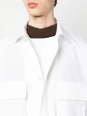 Sacai Flap-pockets Short-sleeved Shirt