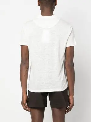 Orlebar Brown Short-sleeve Linen-flax T-shirt