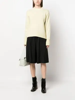 JIL SANDER Crew-neck Jumper - Yellow