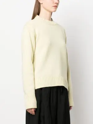JIL SANDER Crew-neck Jumper - Yellow