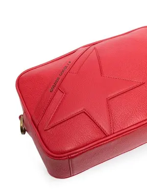 GOLDEN GOOSE Mini Star Leather Crossbody Bag - Red