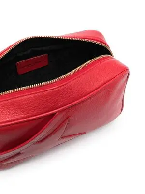GOLDEN GOOSE Mini Star Leather Crossbody Bag - Red