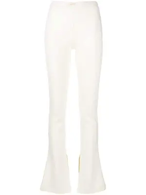 Off-white Slit Bottoms For Women