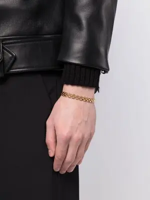 Lizzie Mandler 18kt Yellow Cleo 3-row Bracelet