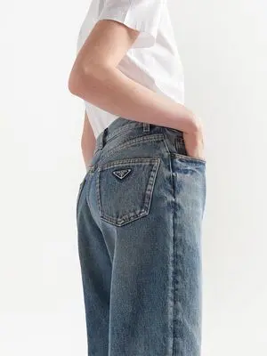 Prada Low-rise Straight-leg Jeans