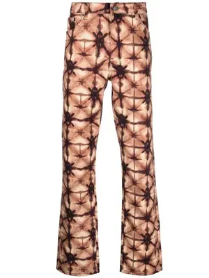 DAILY PAPER Tie-dye Print Jeans