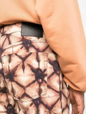 DAILY PAPER Tie-dye Print Jeans