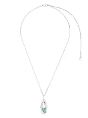 CAPSULE ELEVEN Turquoise Pendant Necklace - Silver