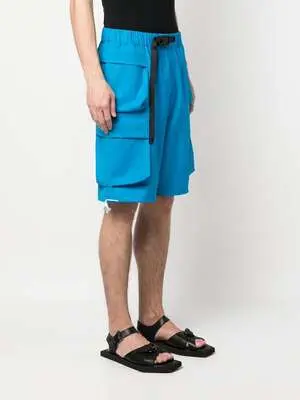 BONSAI Virgin Wool Cargo Shorts