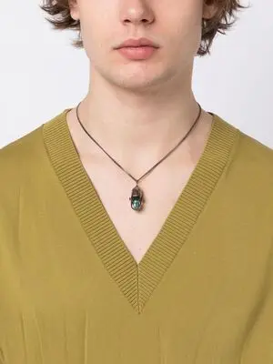 CAPSULE ELEVEN Turquoise Pendant Necklace - Silver