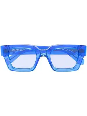 Off-White Square-frame Sunglasses - Blue