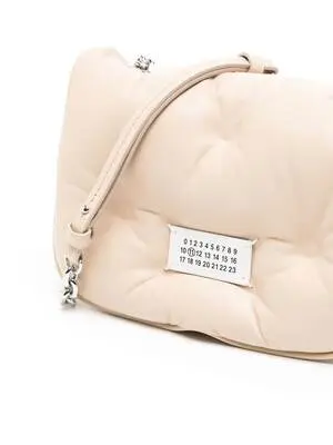 MAISON MARGIELA Small Glam Slam Flap Shoulder Bag - Neutrals