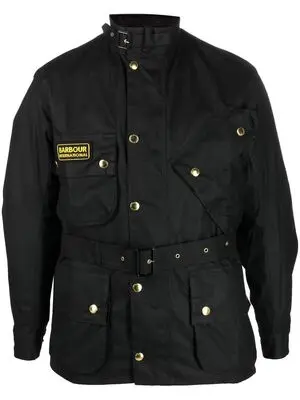 BARBOUR INTERNATIONAL International Original Single-breasted Coat - Black
