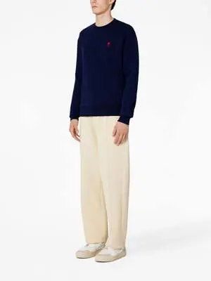 AMI Paris De Coeur Cotton Sweatshirt