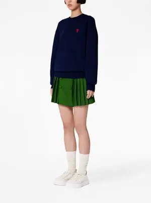 AMI Paris De Coeur Cotton Sweatshirt