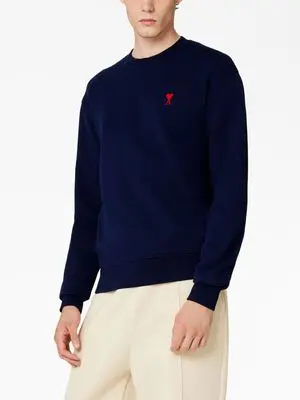 AMI Paris De Coeur Cotton Sweatshirt