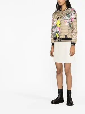 Herno Beta Flower Padded Bomber Jacket