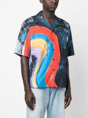 Marni Abstract-print Cotton Shirt