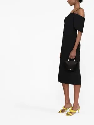 Victoria Beckham Off-shoulder Midi Dress