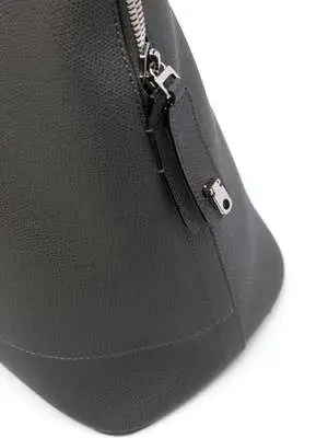 VALEXTRA Leather Tote Bag