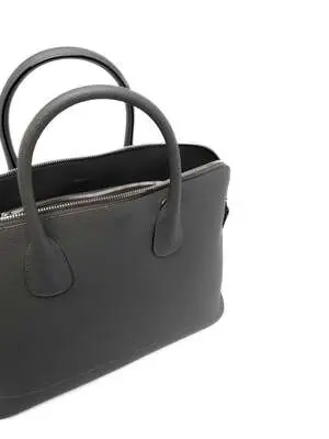 VALEXTRA Leather Tote Bag