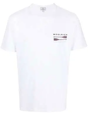 Woolrich Logo-print Cotton T-shirt - White