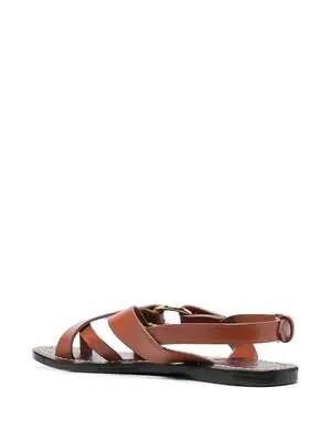Soeur Florence Flat Sandals - Brown