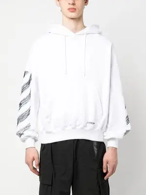 Off-White Diag Scribble Print Hoodie