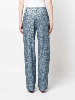 Zadig&Voltaire Sequin-embellished Straight-leg Trousers