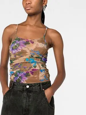 Off-White Camoflo Draped Tank Top