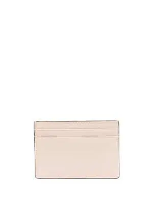 Furla Leather Logo Lettering Cardholder - Neutrals