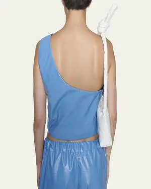KASSL EDITIONS Knot Padded Shoulder Bag