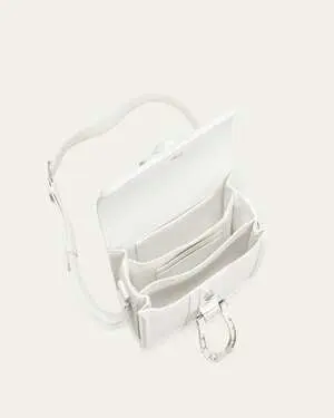 Gabriela Hearst Lucky Buckle Lambskin Shoulder Bag
