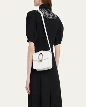 Gabriela Hearst Lucky Buckle Lambskin Shoulder Bag