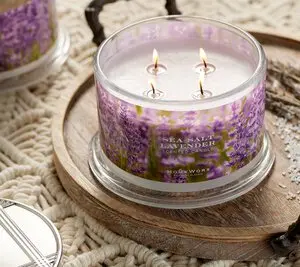 HOMEWORX BY SLATKIN + CO. Homeworx Slatkin & Co. S/2 Sea Salt Lavender 18oz Candles - One-color