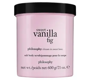 PHILOSOPHY Sweet Vanilla Fig Salt Body Scrub 21 Oz - One-color